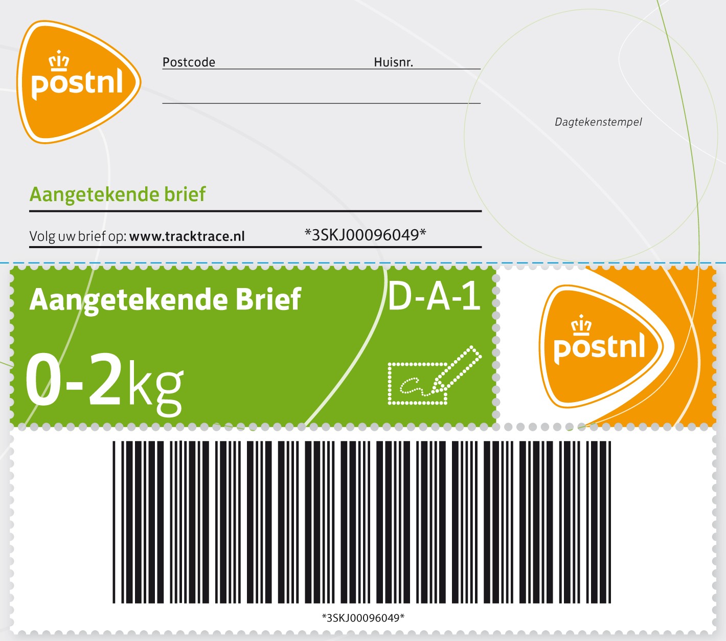 Aangetekend versturen - ADD Post